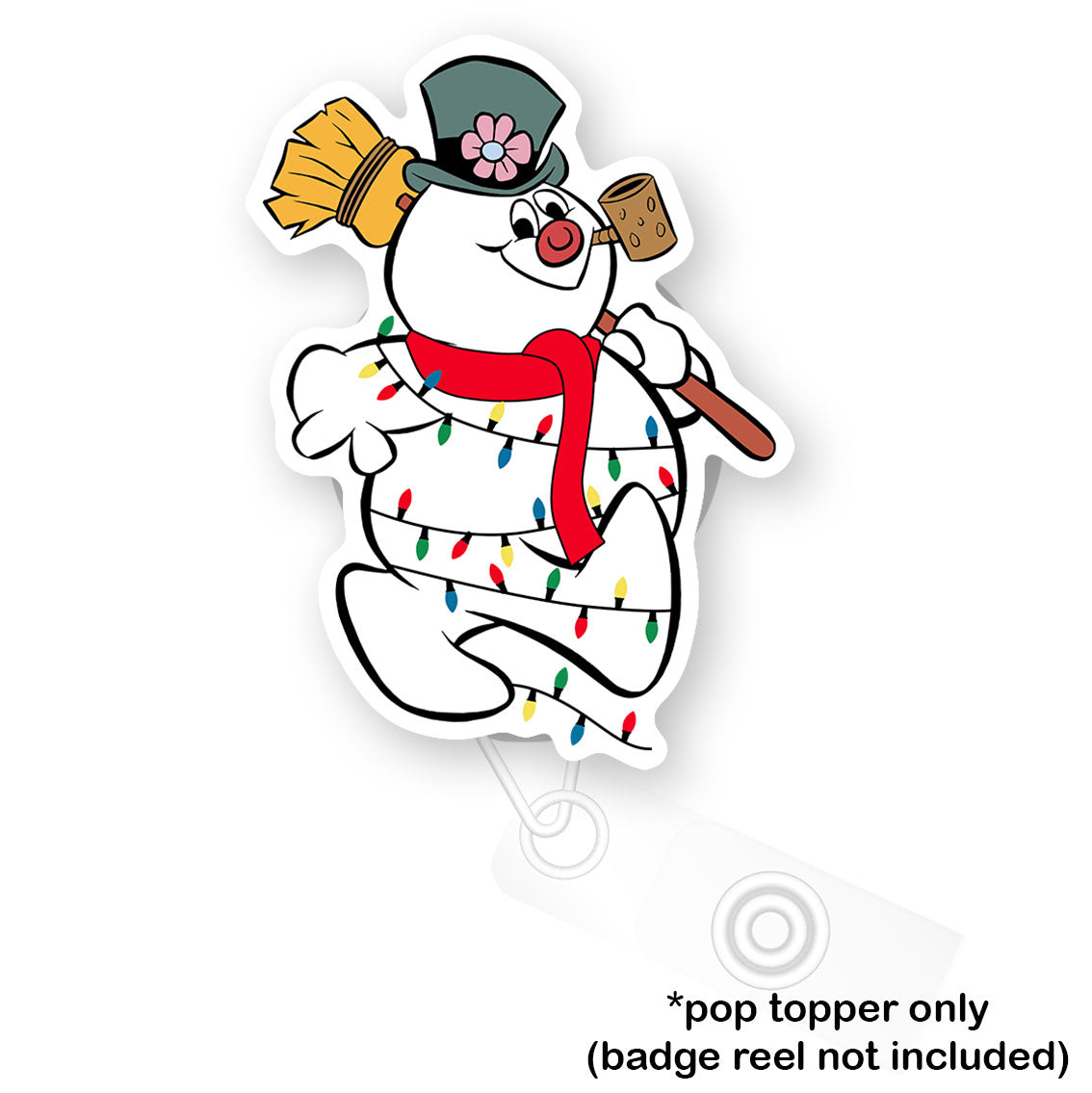 Frosty in Lights Pop Topper
