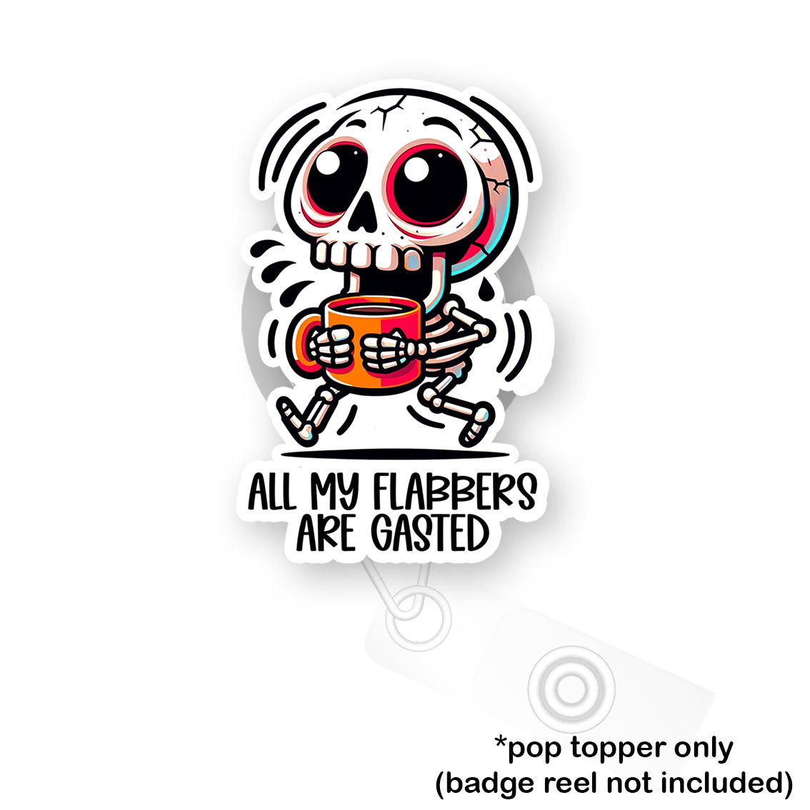 Flabber Gasted Pop Topper