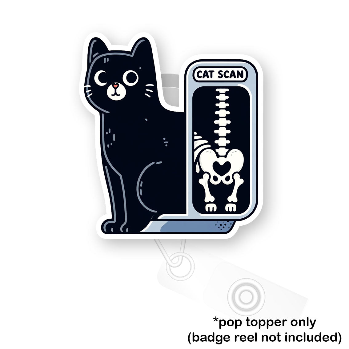 Cat Scan Pop Topper