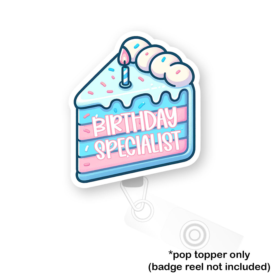 Birthday Specialist Pop Topper