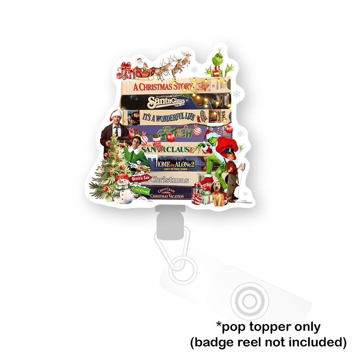 Christmas Movie Marathon Pop Topper