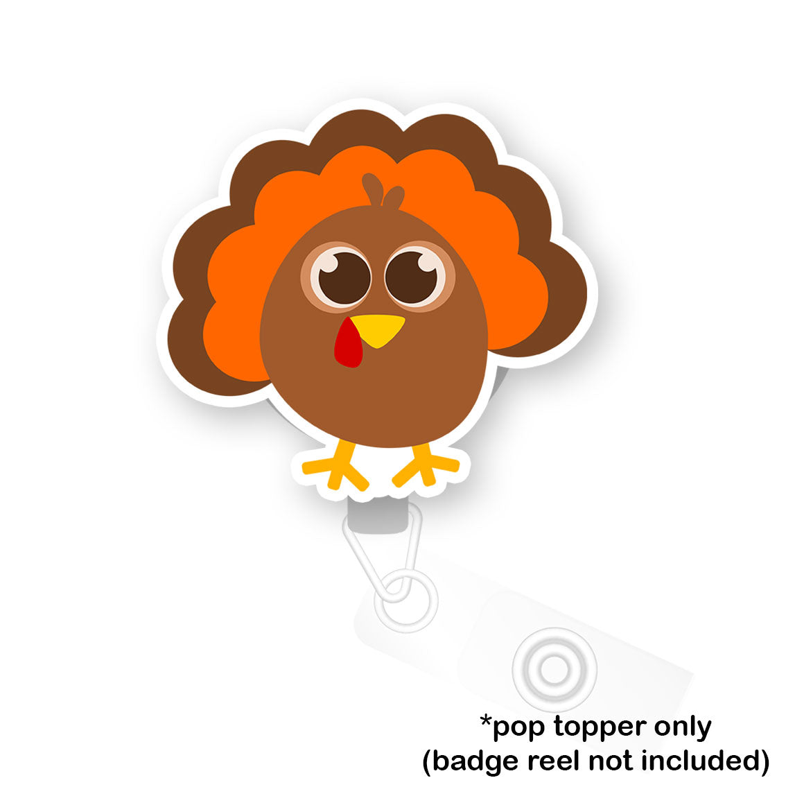 Turkey Time Cutie Pop Topper