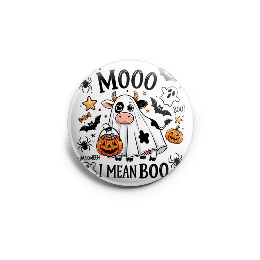 Mooo I Mean Boo Topper