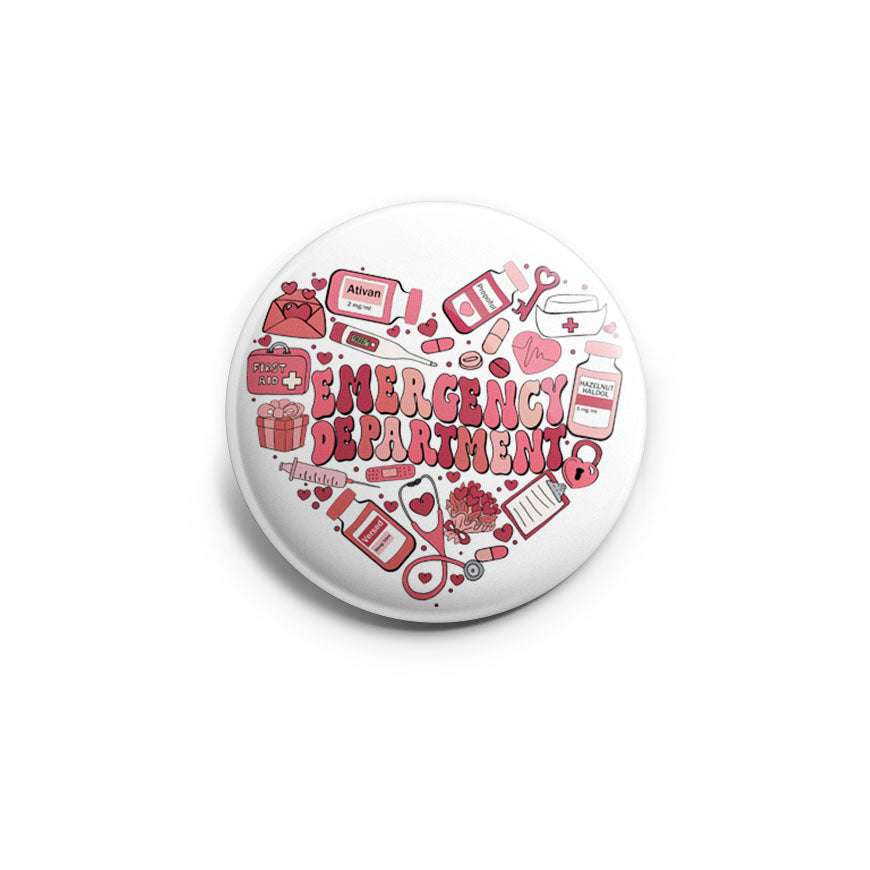 Emergency Department Heart Topper