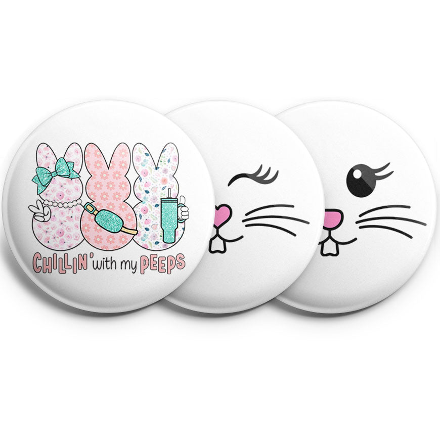 Peeps & Bunny Faces Topper 3-Pack