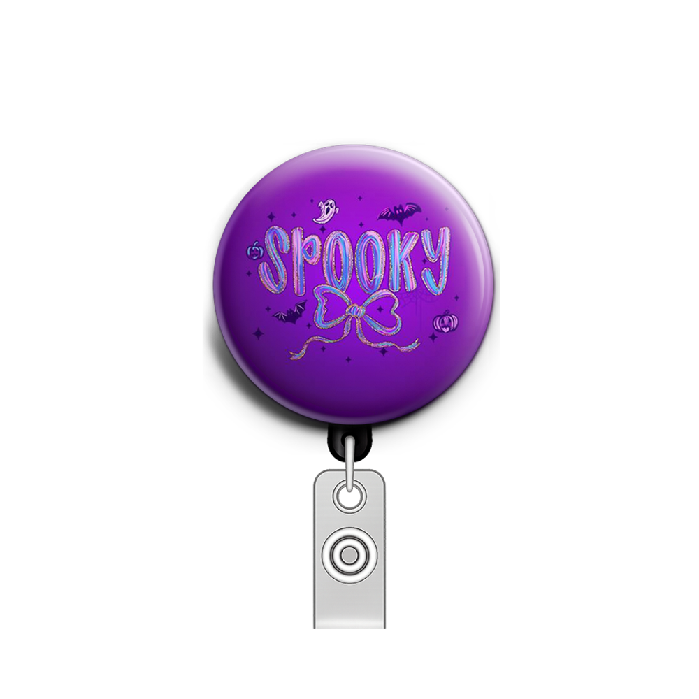 Spooky Swapfinity Retractable ID Badge Reel