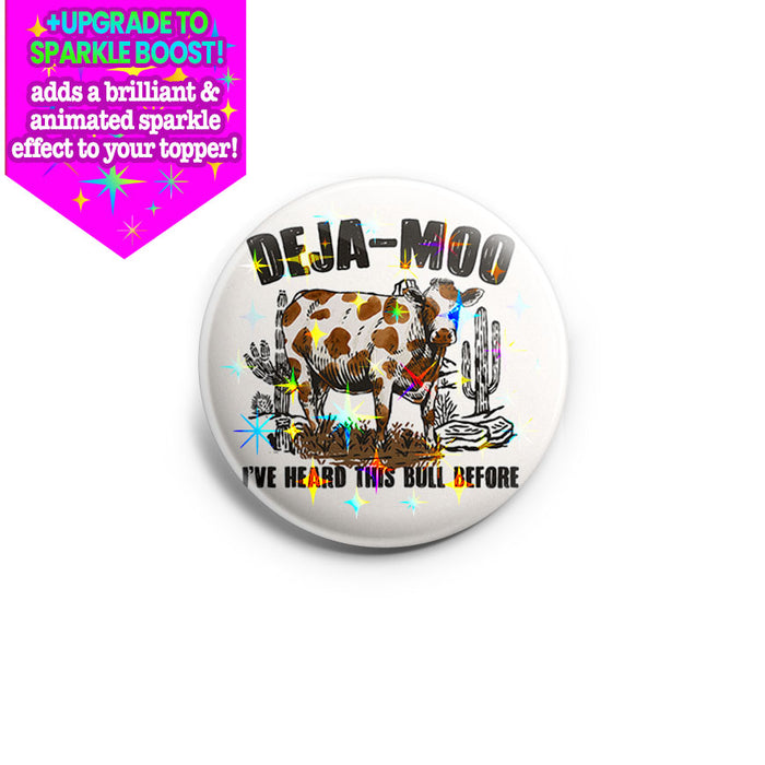 Deja-Moo Bull Topper