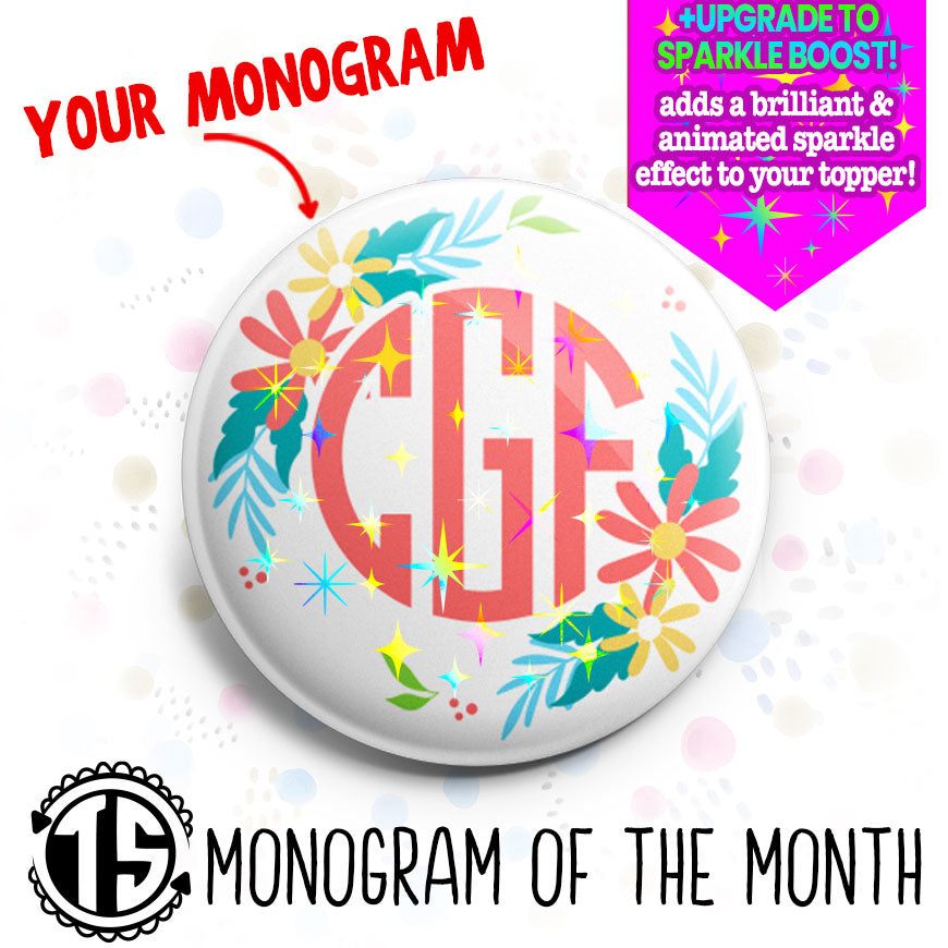 Monogram Topper of the Month - Topperswap