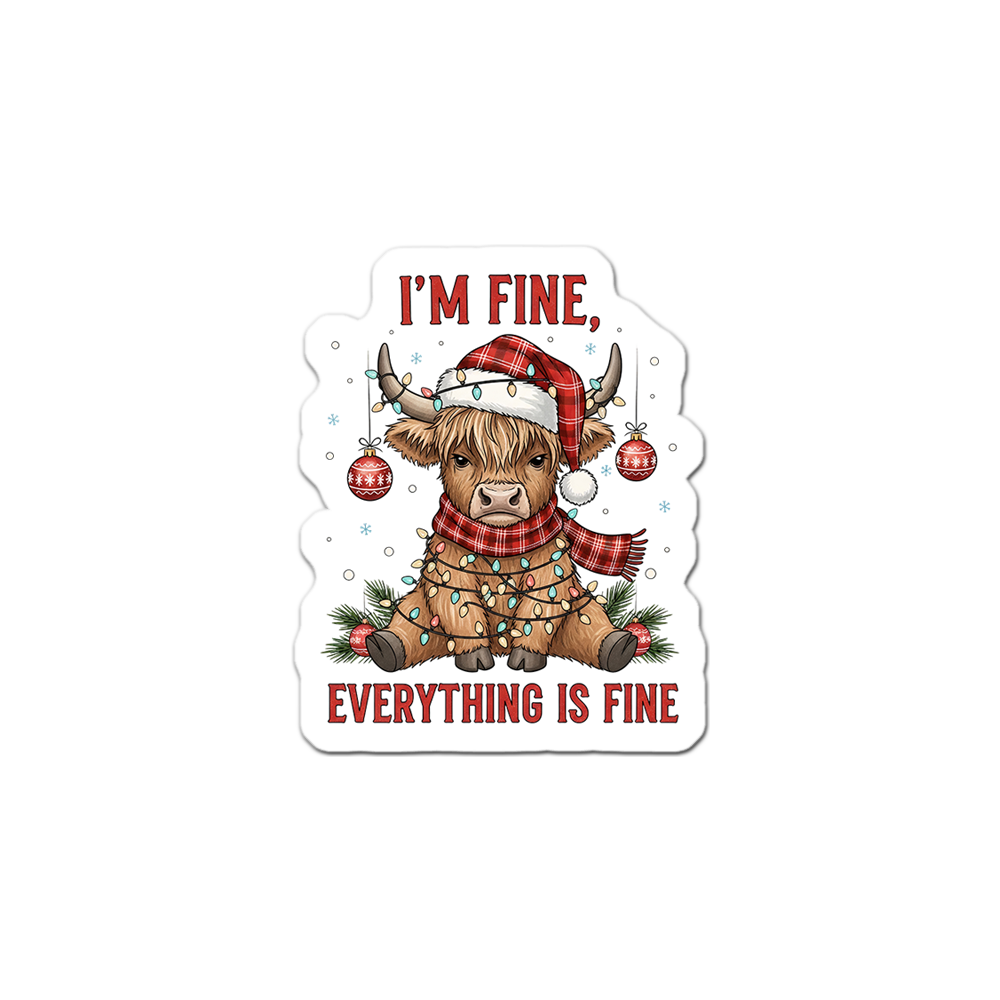 Festive Frenzy Warrior Sticker