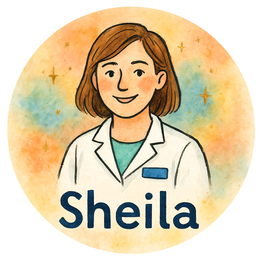 Custom Design – Pharmacy assistant featuring “Sheila” Include the exac