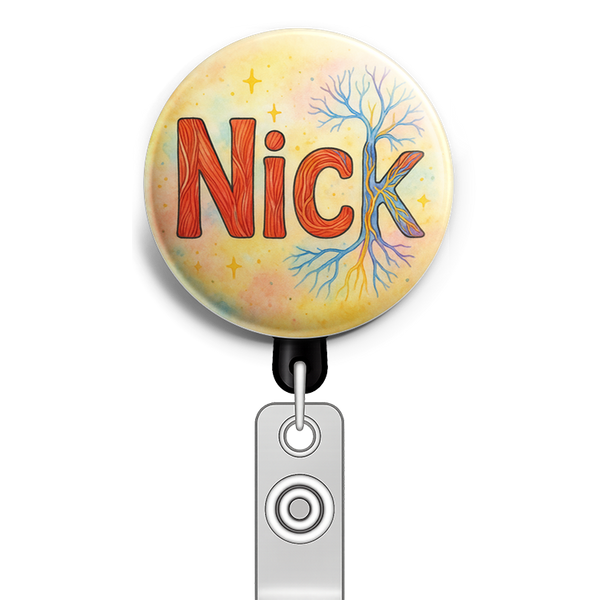 Custom Design – A personalized design prominently featuring the name