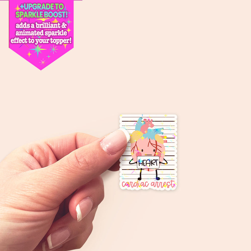 Cardiac Arrest Sticker