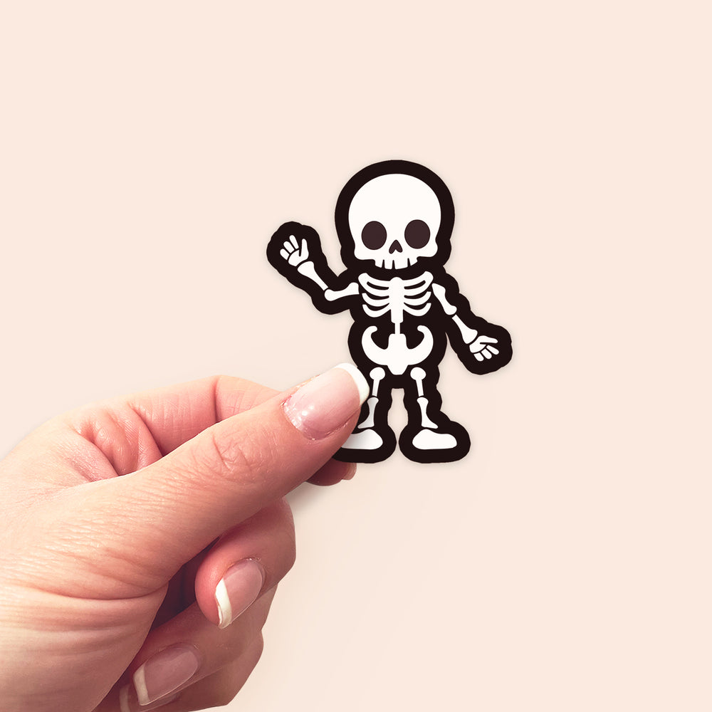 Cute X-Ray Skeleton Sticker