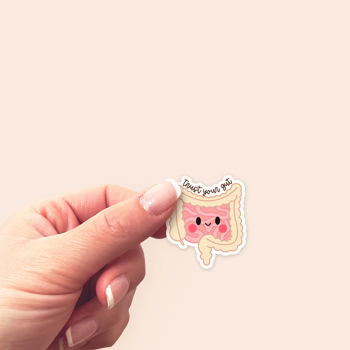 Trust Your Gut Sticker