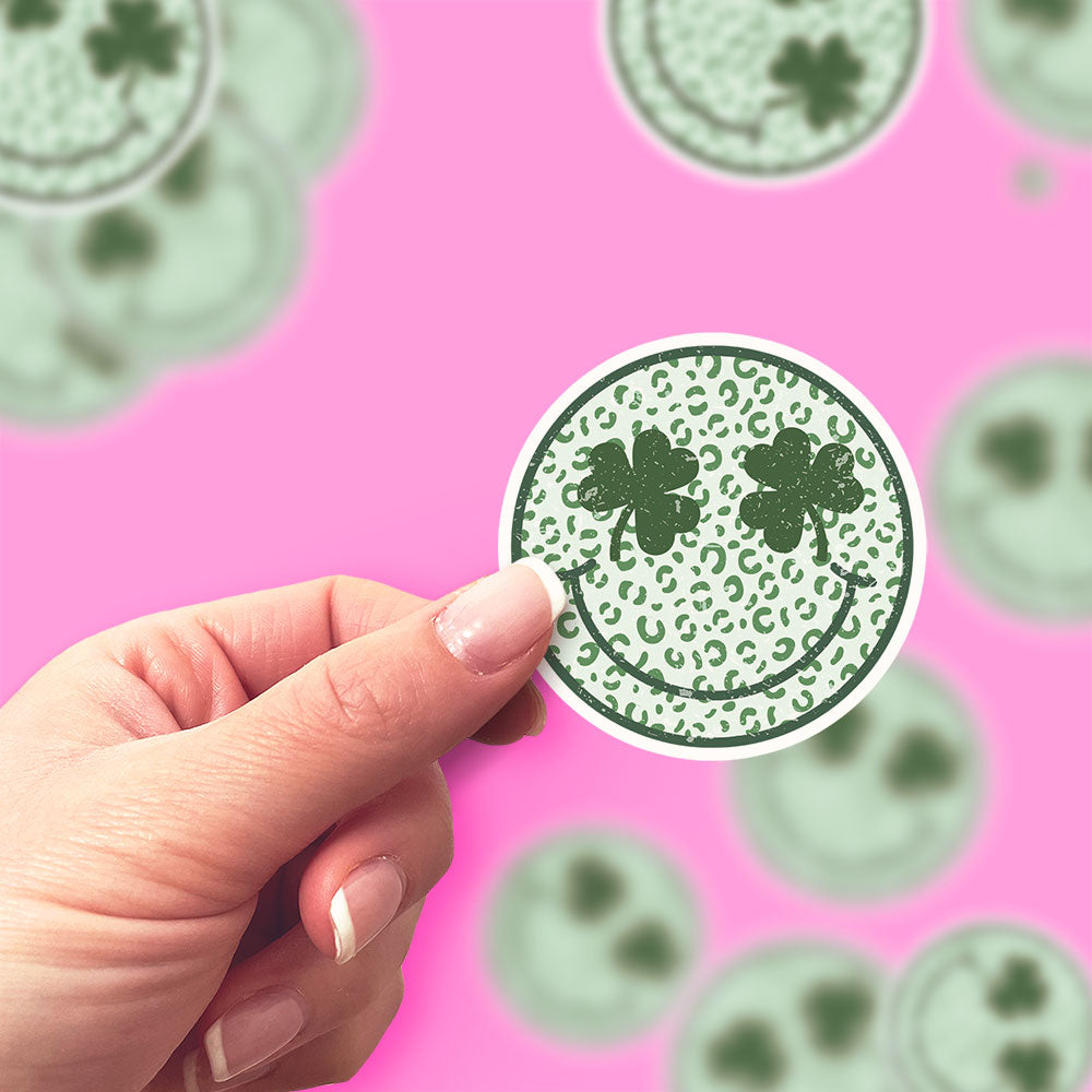 Shamrock Smile Topper Sticker