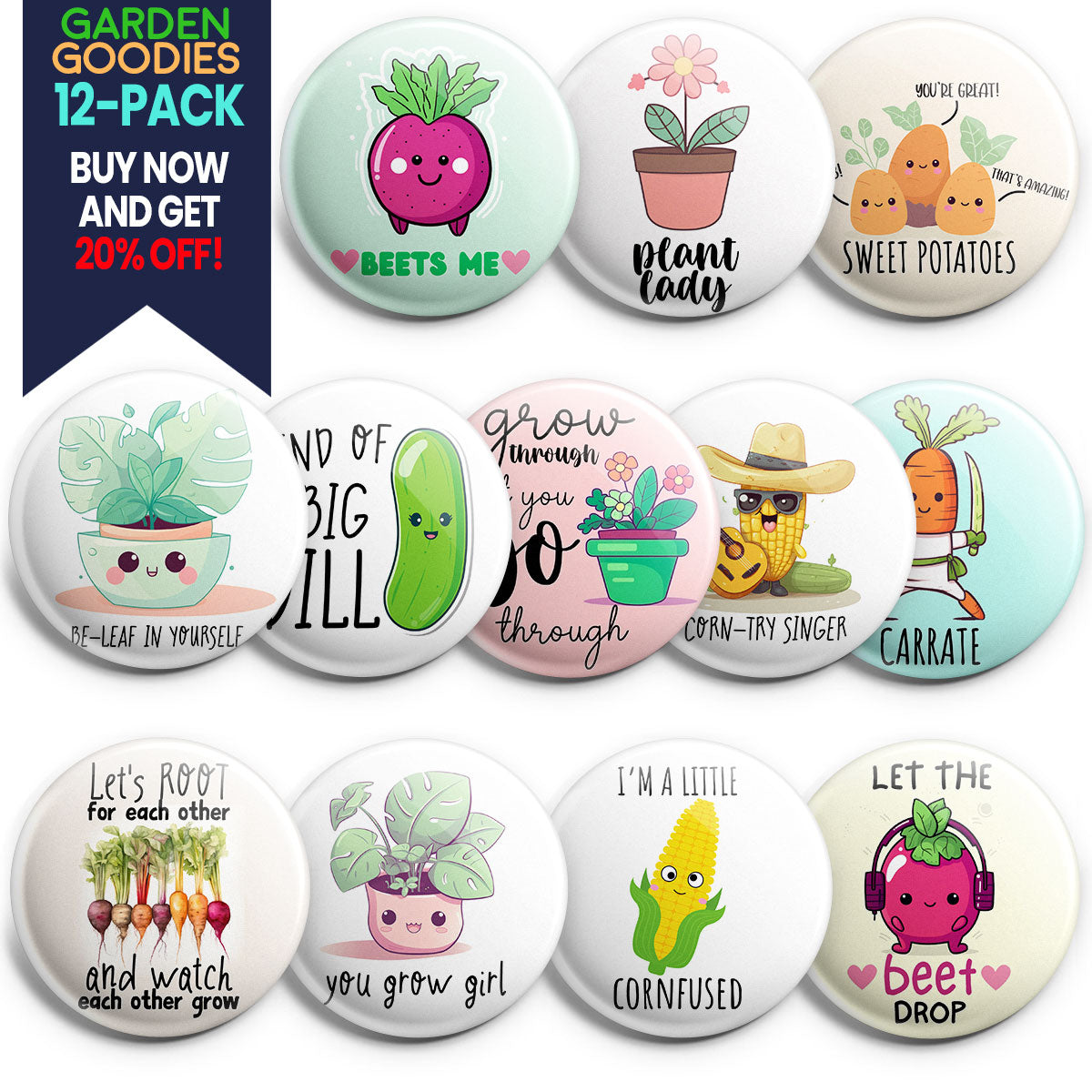 Garden Goodies 12-Pack - Topperswap