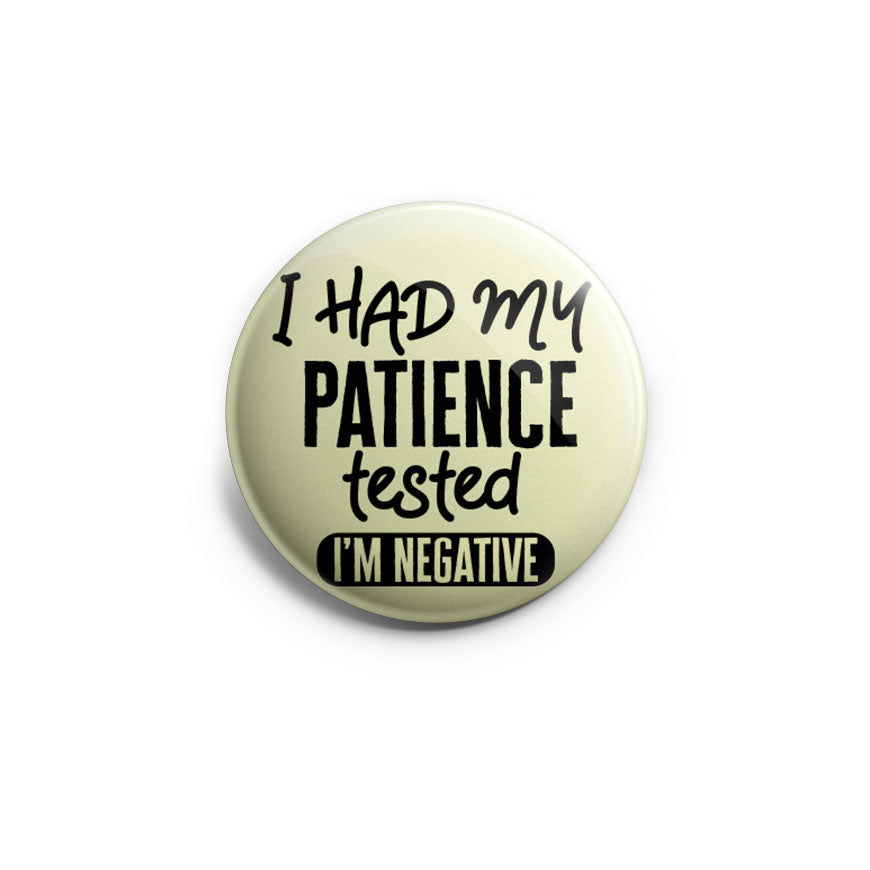 Negative Patience Topper